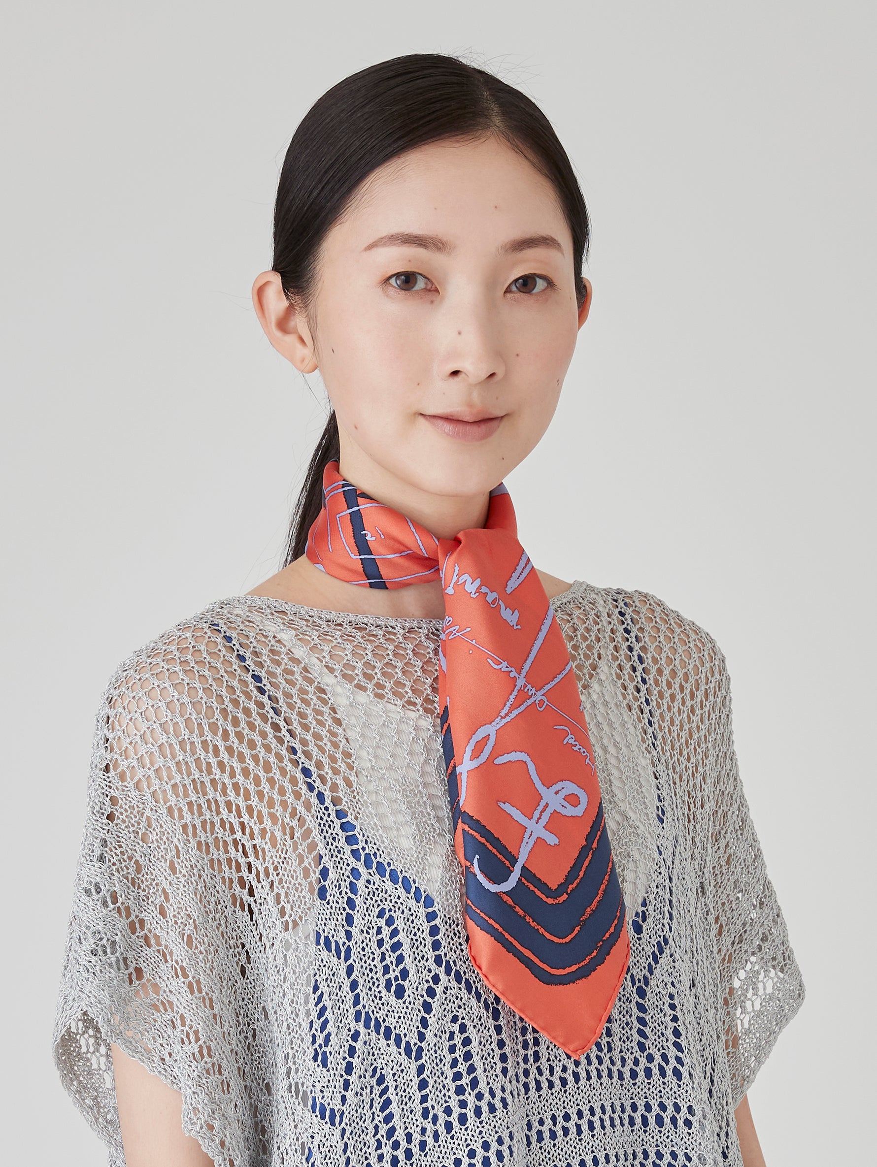SILK SCARF 65 / FISH – manipuri