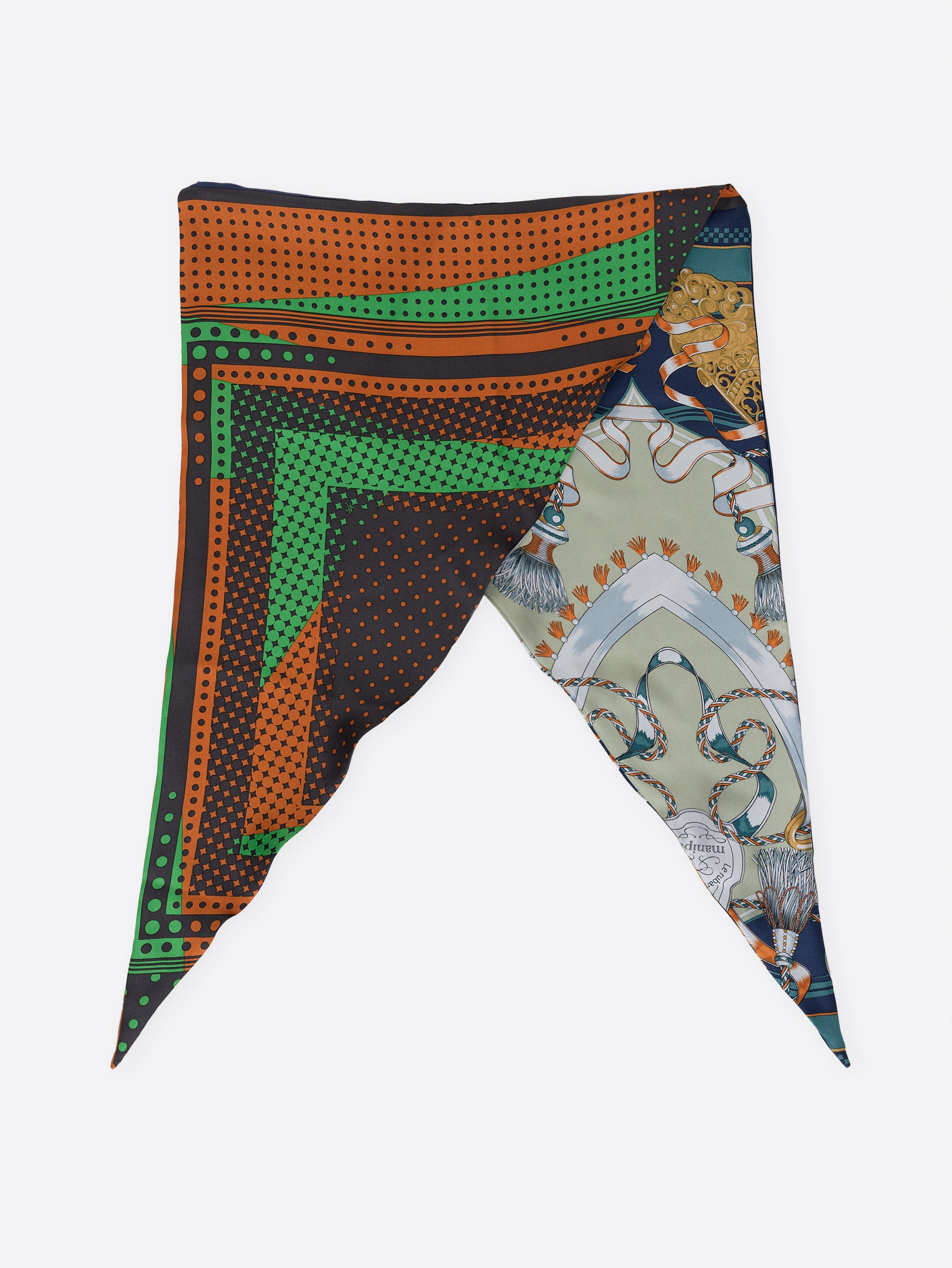 DIAMOND-SHAPED SCARF / RIBBON HERNESS – manipuri