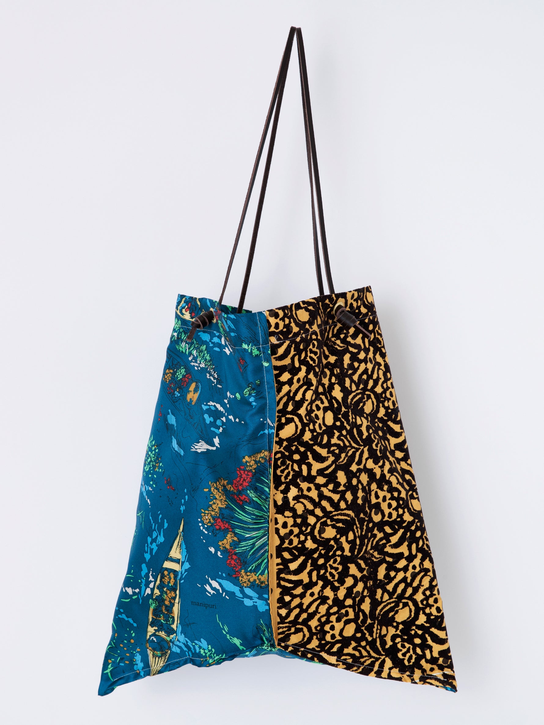 PRINT TOTE BAG L / FLOAT MARKET – manipuri